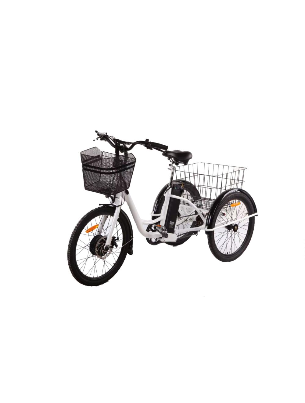 Elektrisk trehjulssykkel 500W smale hjul